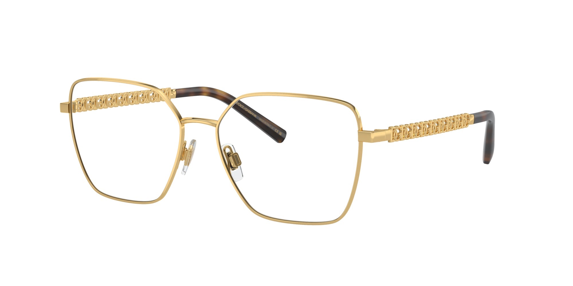 Dolce&Gabbana DG1351 Square Glasses | Fashion Eyewear