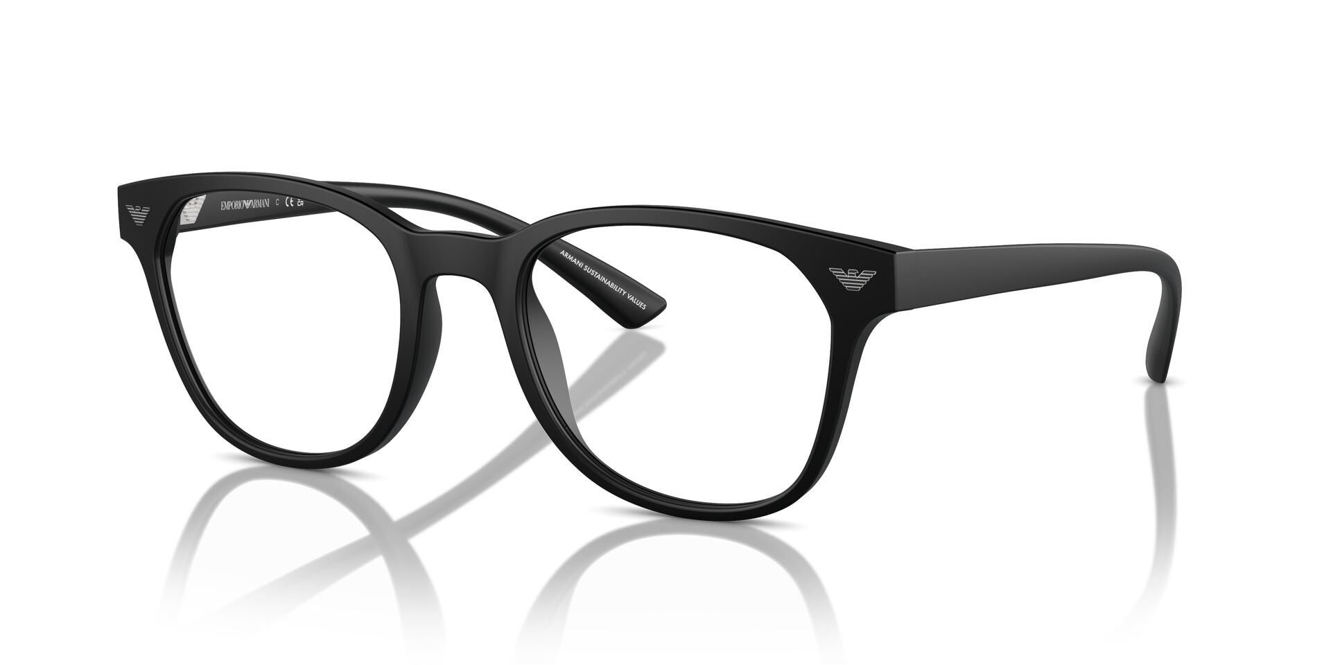 Emporio Armani EA3240U Cat Eye Glasses | Fashion Eyewear US