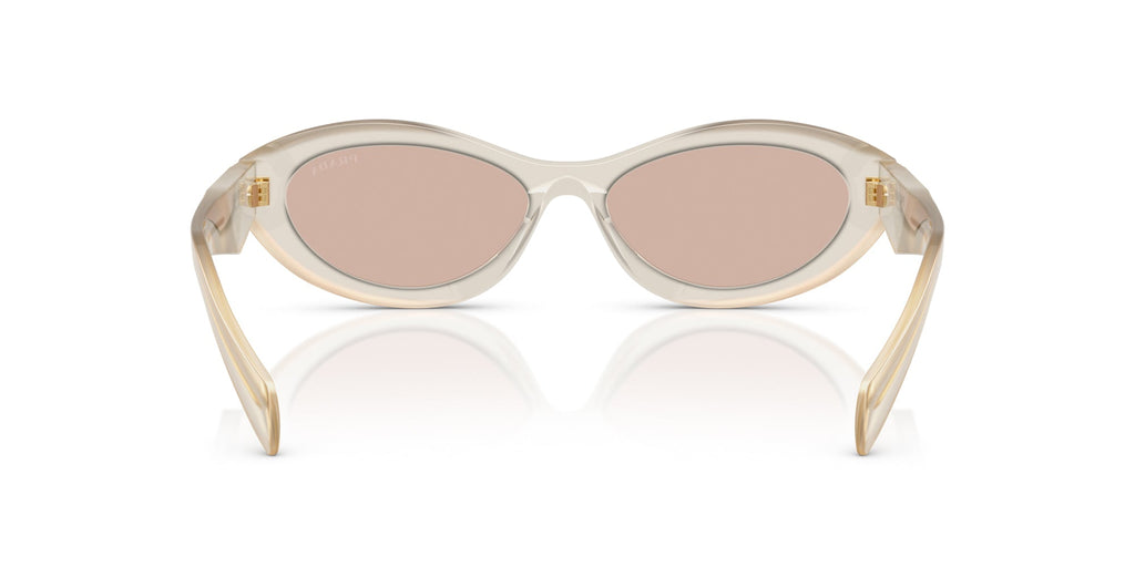 Prada SPR26Z Oval Sunglasses | Fashion Eyewear UK