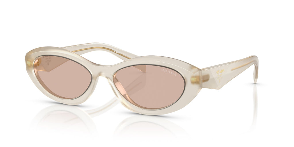 Prada SPR26Z Oval Sunglasses | Fashion Eyewear UK