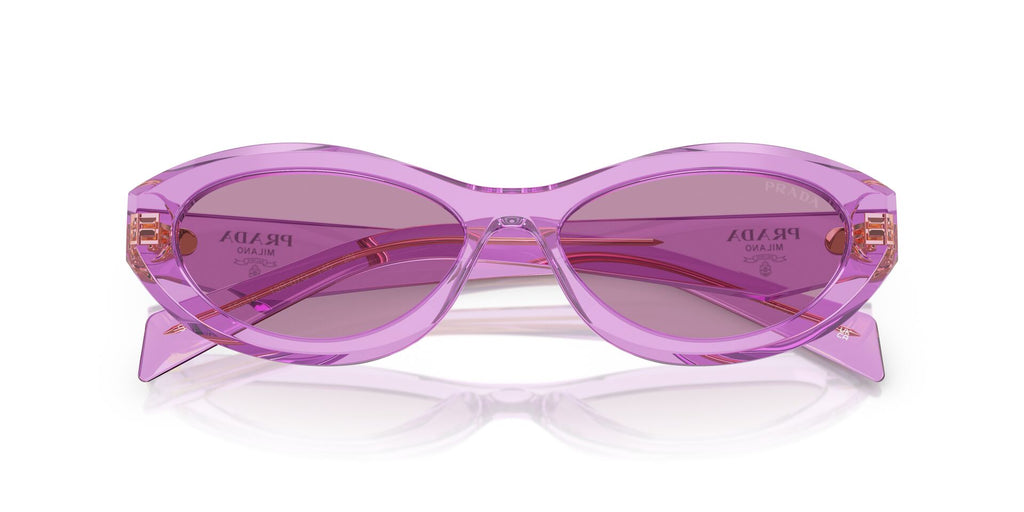 Prada PR 26ZS Oval Sunglasses | Fashion Eyewear AU