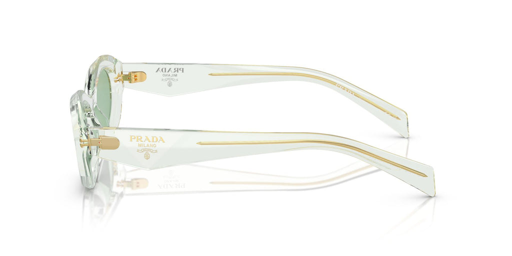 Prada SPR26Z Oval Sunglasses | Fashion Eyewear UK