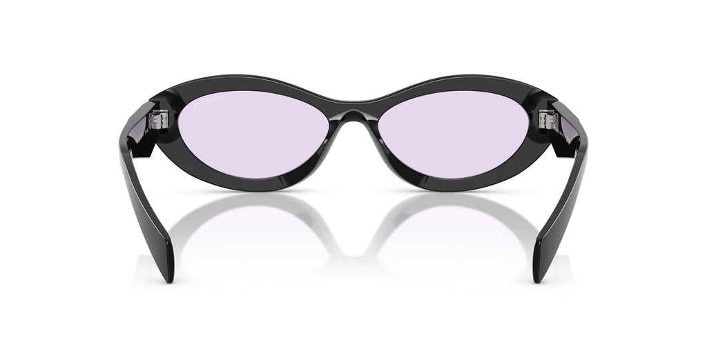 Prada SPR26Z Oval Sunglasses | Fashion Eyewear UK