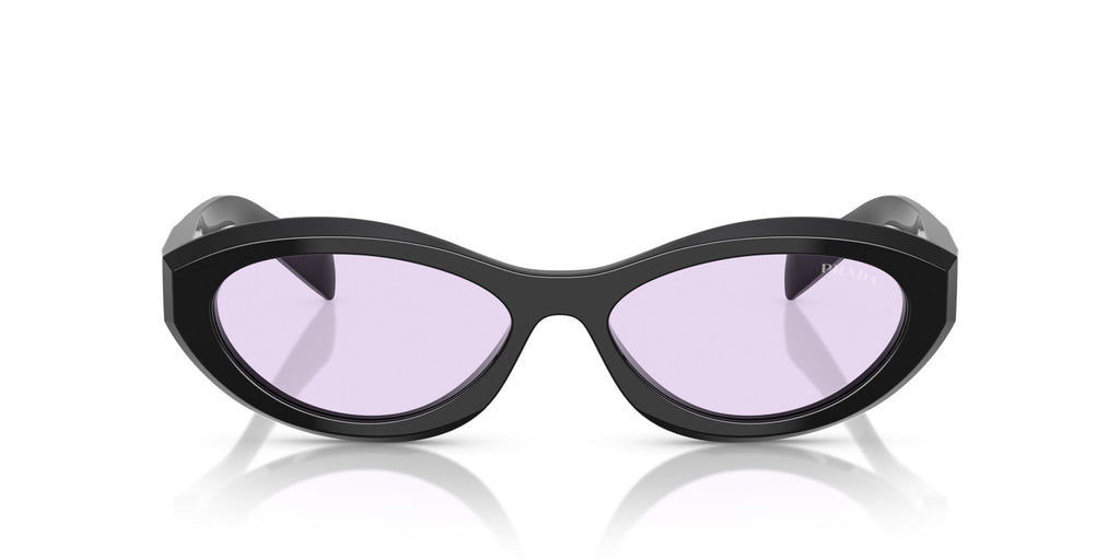 Prada SPR26Z Oval Sunglasses | Fashion Eyewear UK