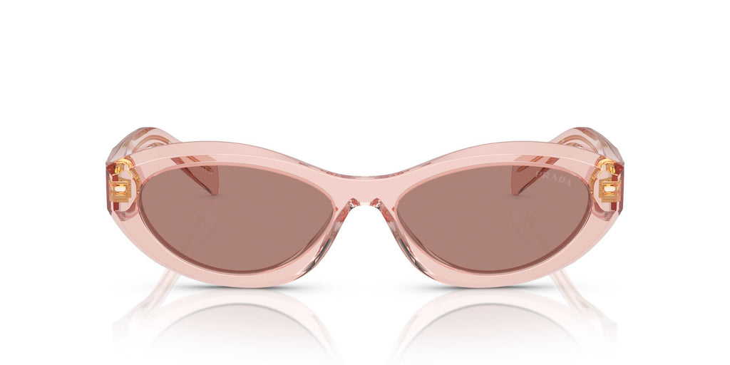 Prada SPR26Z Oval Sunglasses | Fashion Eyewear UK