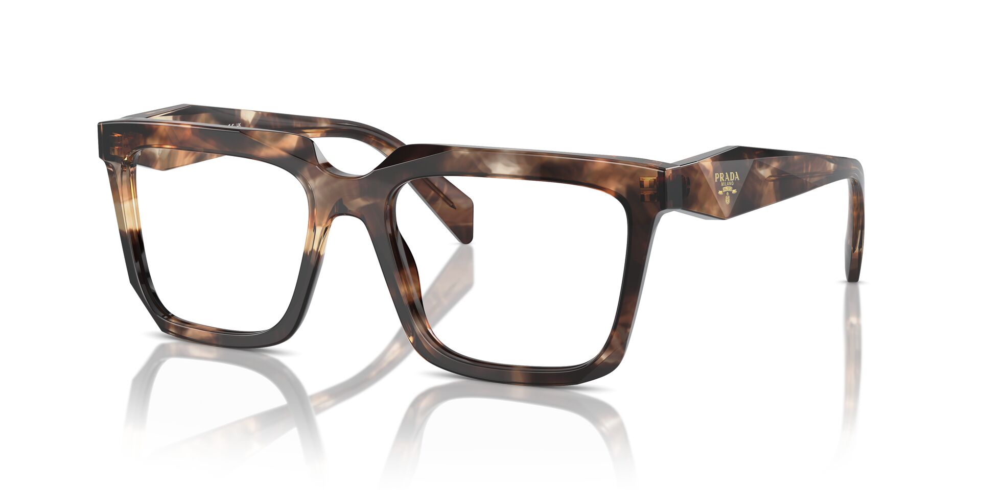Prada VPR A19 Rectangle Glasses | Fashion Eyewear US