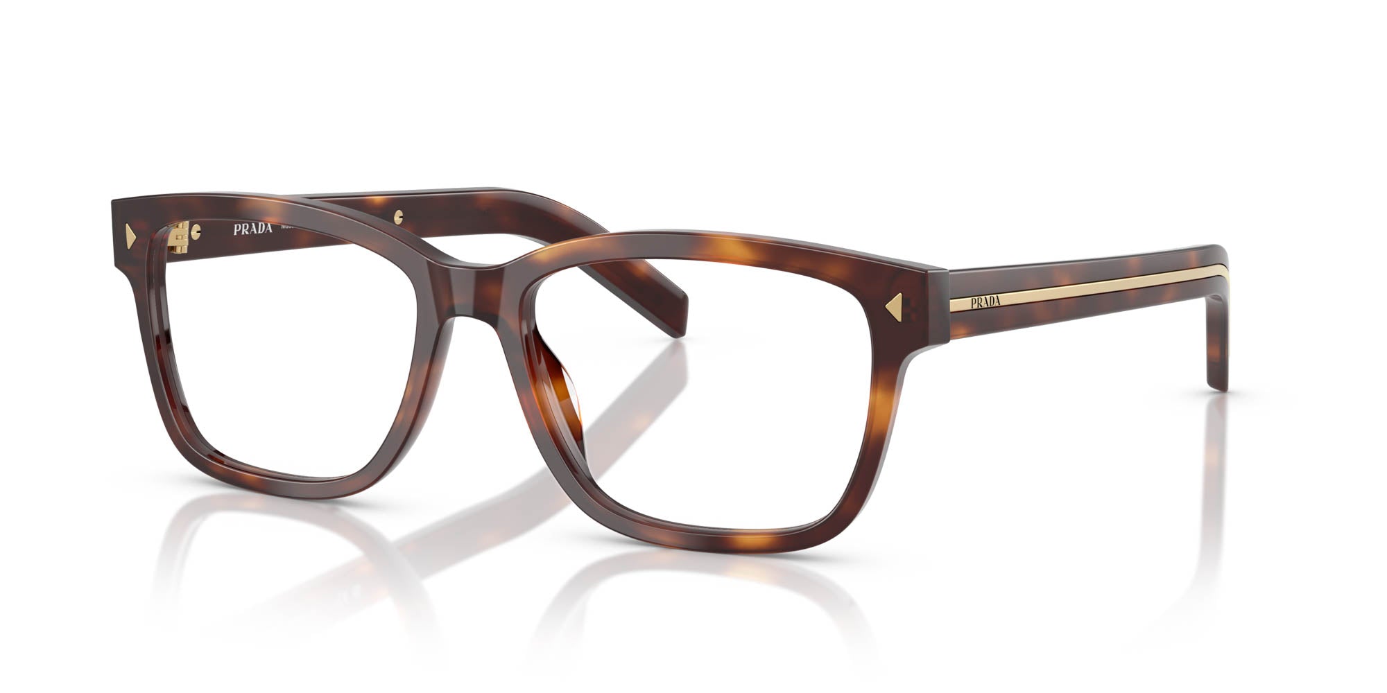 Prada VPR B10 Rectangle Glasses | Fashion Eyewear US