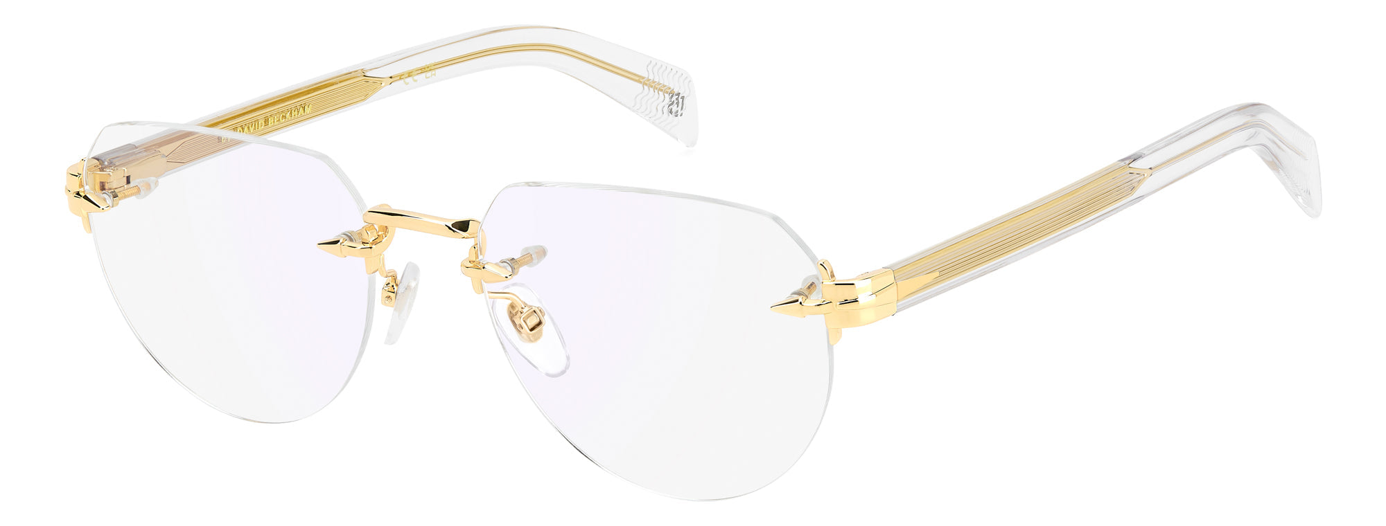 David Beckham DB7145 Aviator Glasses | Fashion Eyewear US