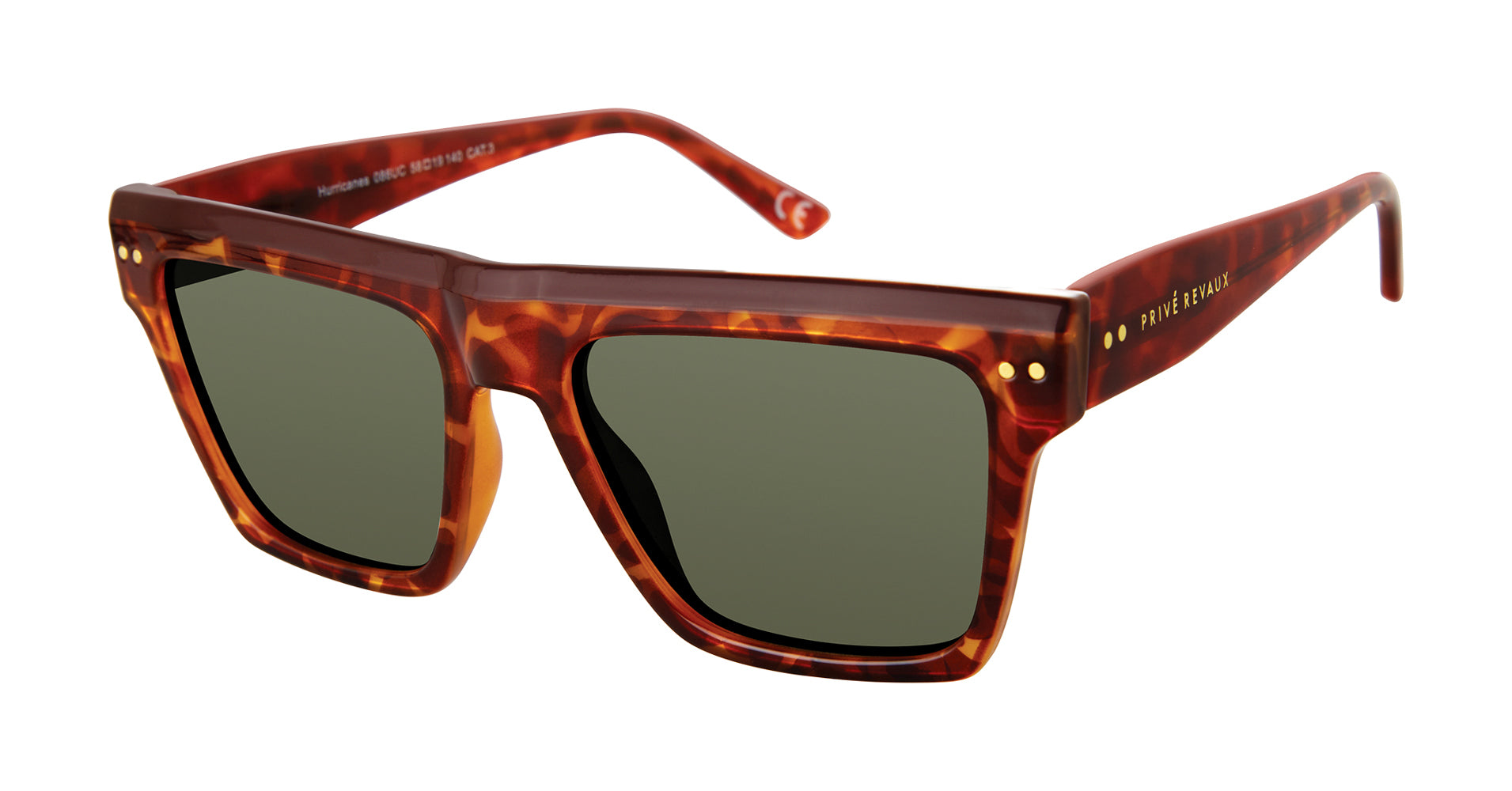 Prive Revaux Hurricanes/S Square Sunglasses | Fashion Eyewear US