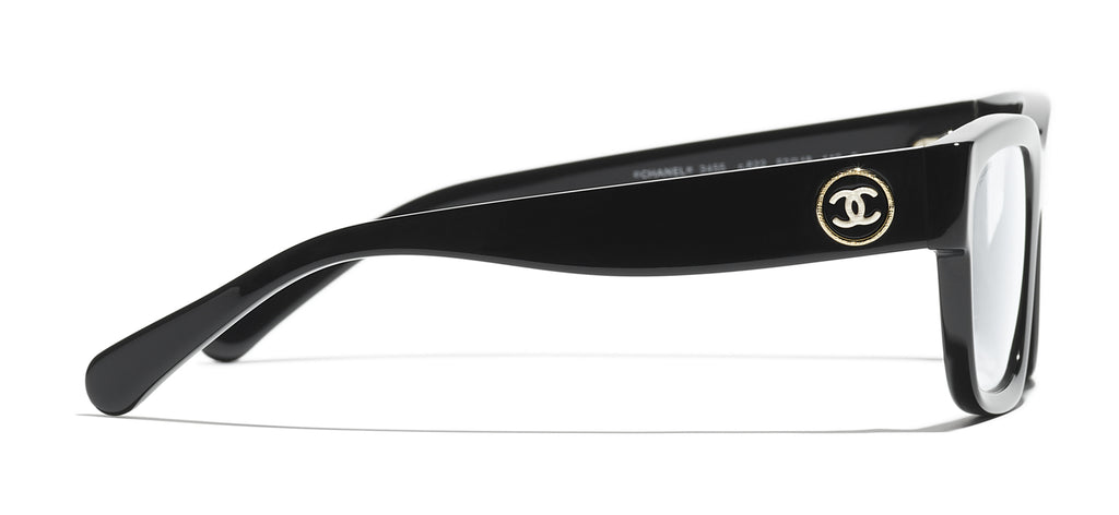CHANEL 3455 Rectangle Glasses | Fashion Eyewear