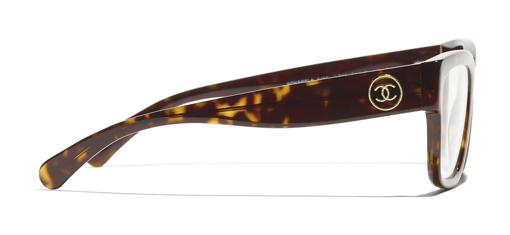 CHANEL 3455 Rectangle Glasses | Fashion Eyewear
