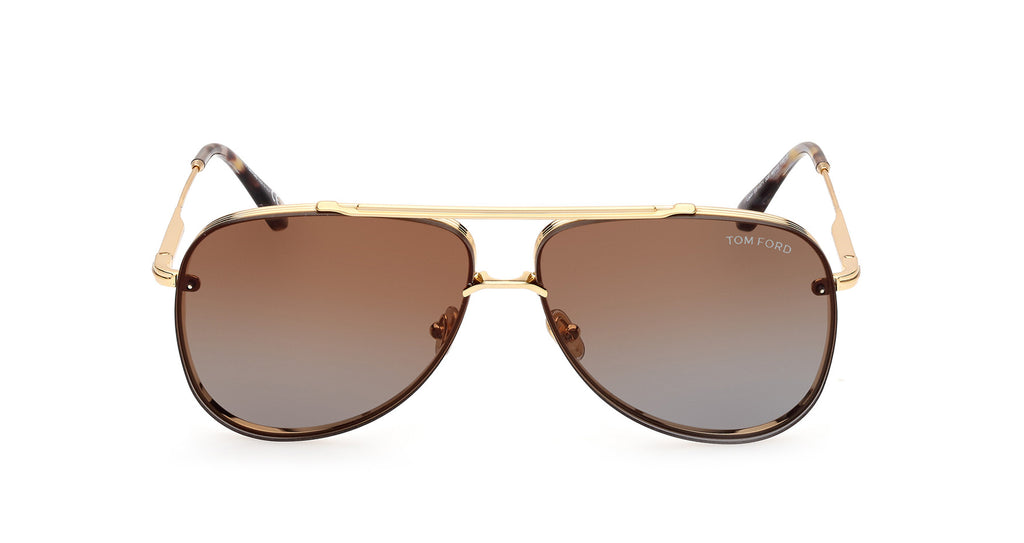 Tom Ford Leon TF1071 Aviator Sunglasses | Fashion Eyewear