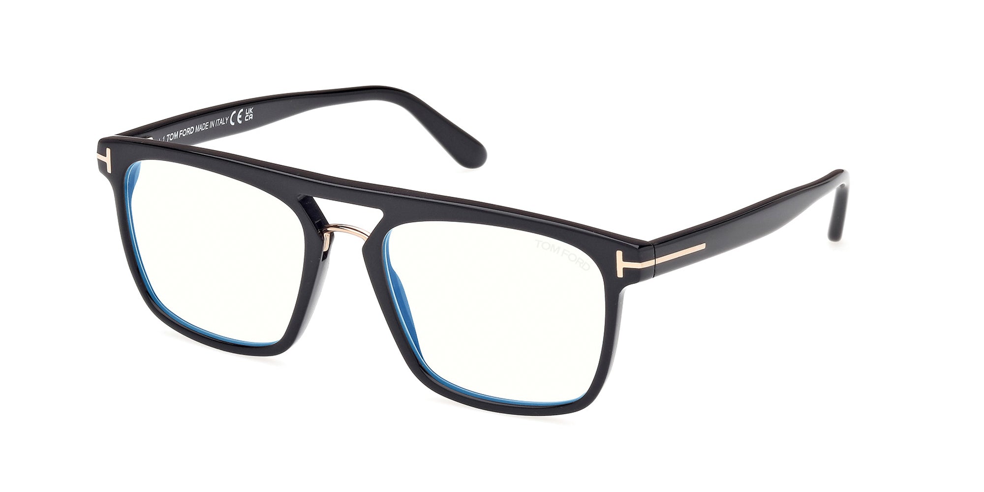 Tom Ford TF5942-B Blue Light Aviator Glasses | Fashion Eyewear US