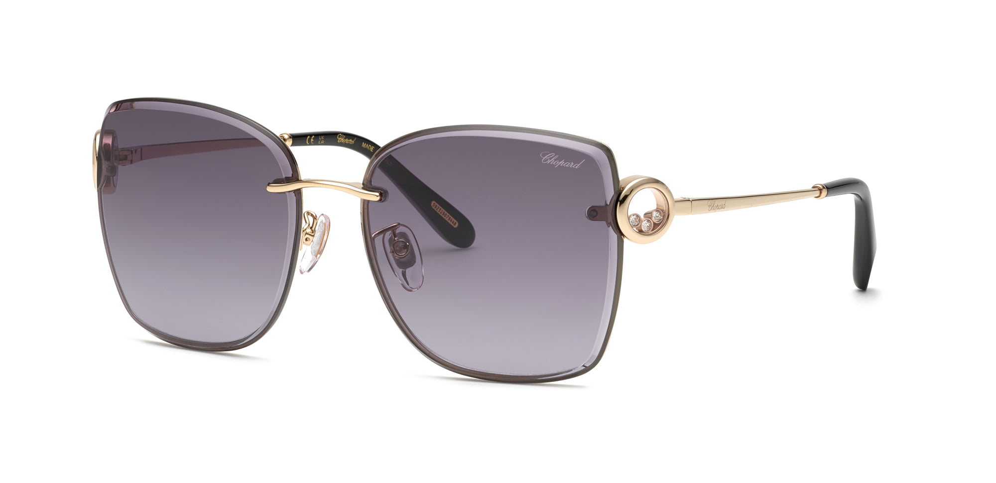 Chopard SCHL29S Butterfly Sunglasses | Fashion Eyewear US