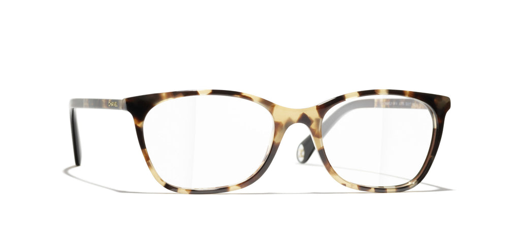 CHANEL 3414 Rectangle Acetate Glasses | Fashion Eyewear US