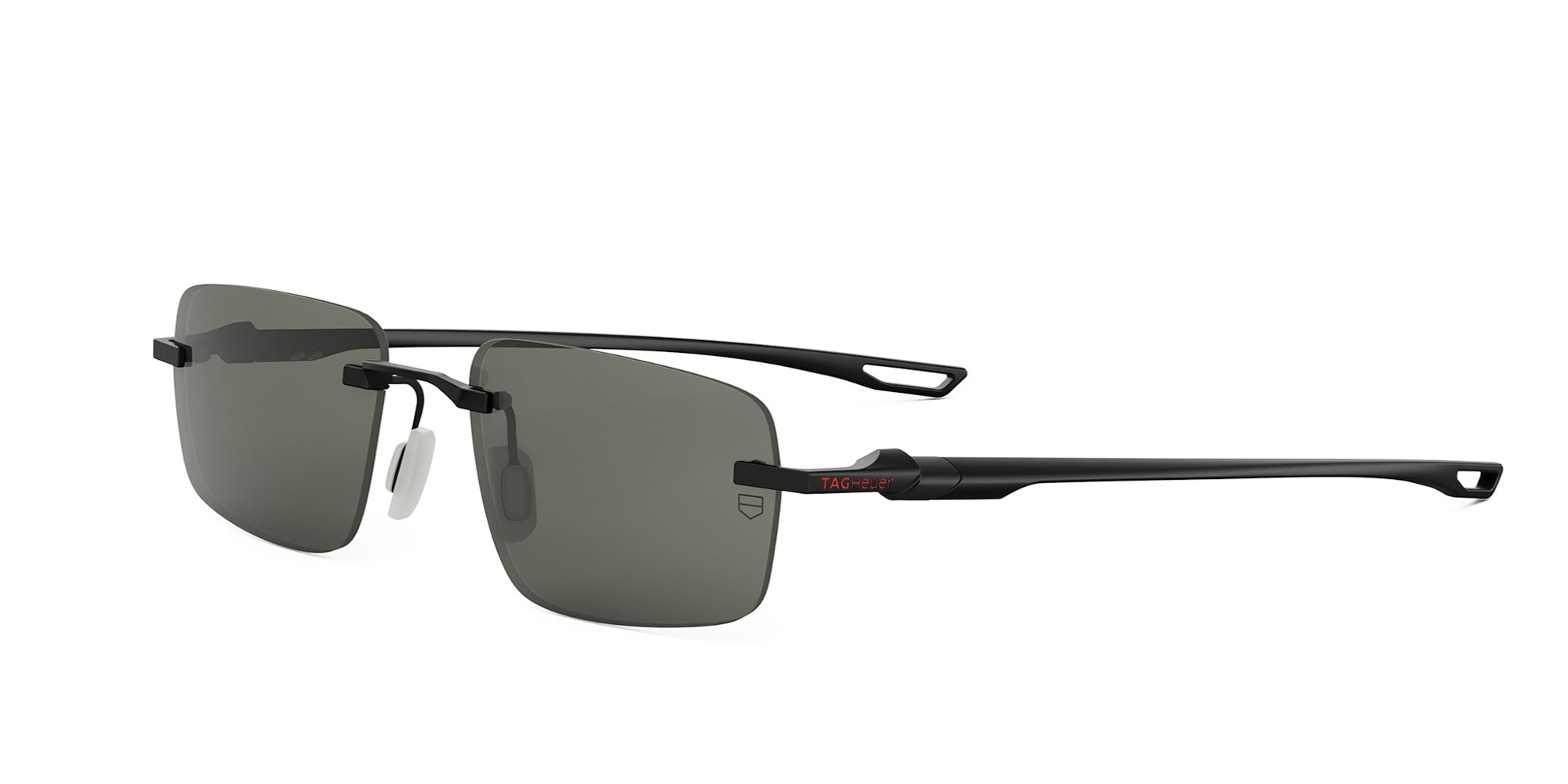Tag Heuer Mini Vingt Sept TH40036U Rectangle Sunglasses | Fashion ...