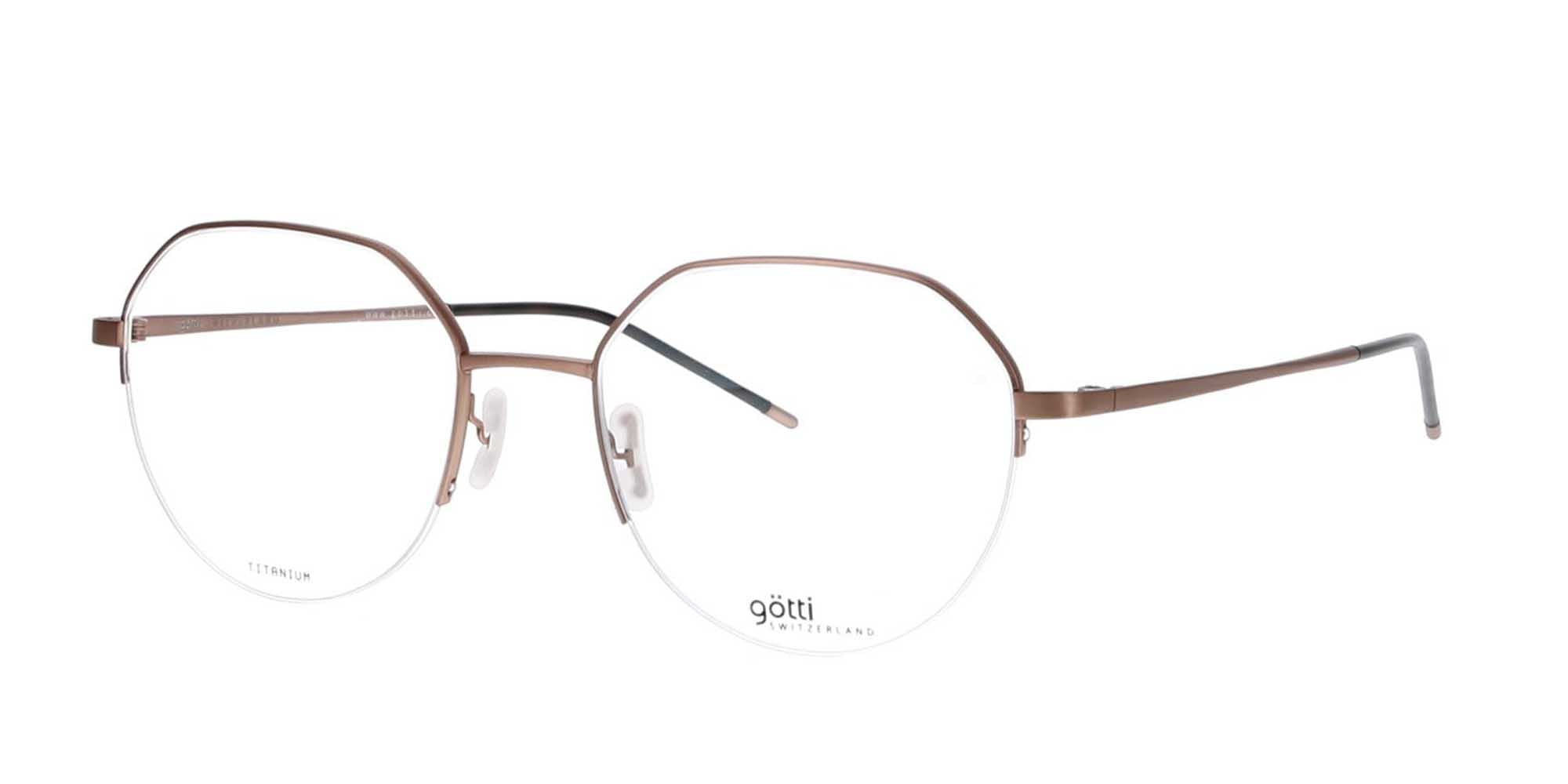 Gotti Greene Round Glasses | Fashion Eyewear
