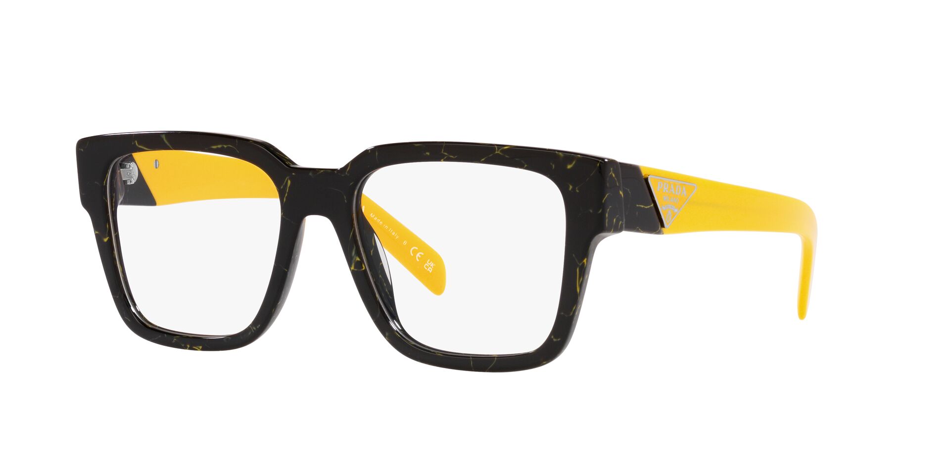 Prada VPR08Z Rectangle Glasses | Fashion Eyewear US