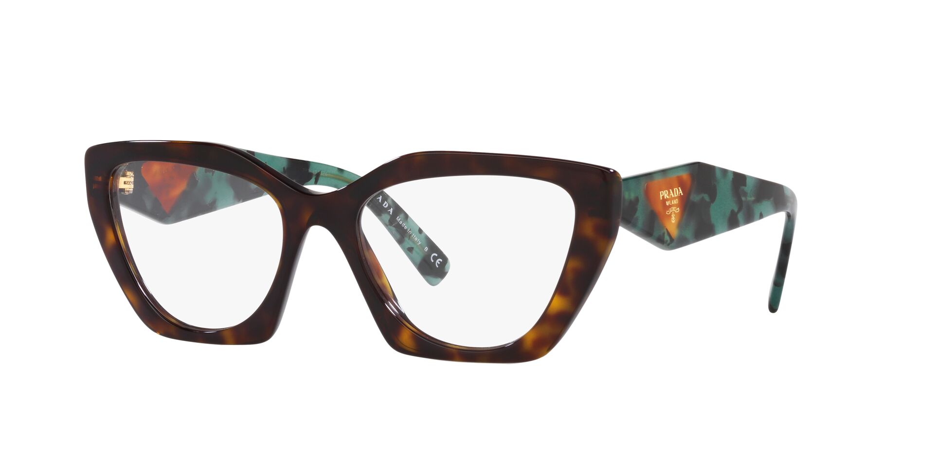 Prada VPR09Y Cat Eye Glasses | Fashion Eyewear UK