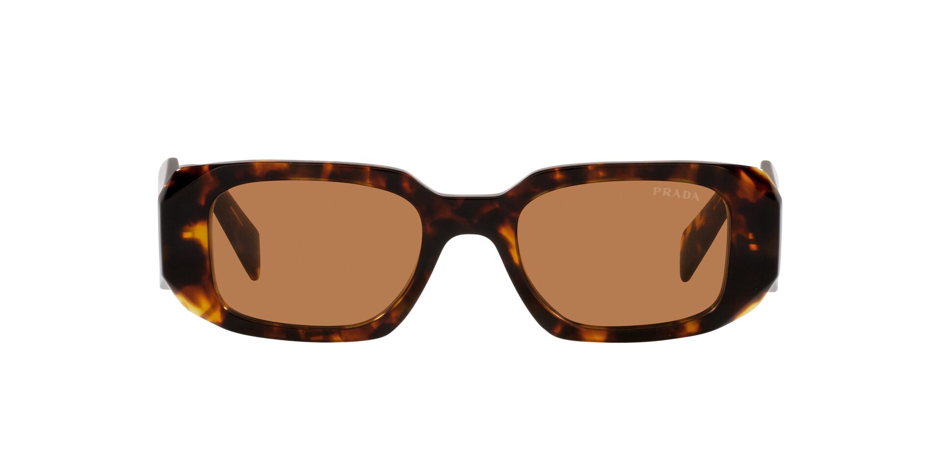 Prada SPR17W Rectangle Sunglasses | Fashion Eyewear UK