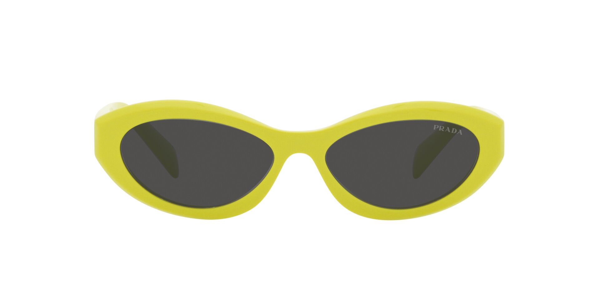 Prada SPR26Z Oval Sunglasses | Fashion Eyewear UK