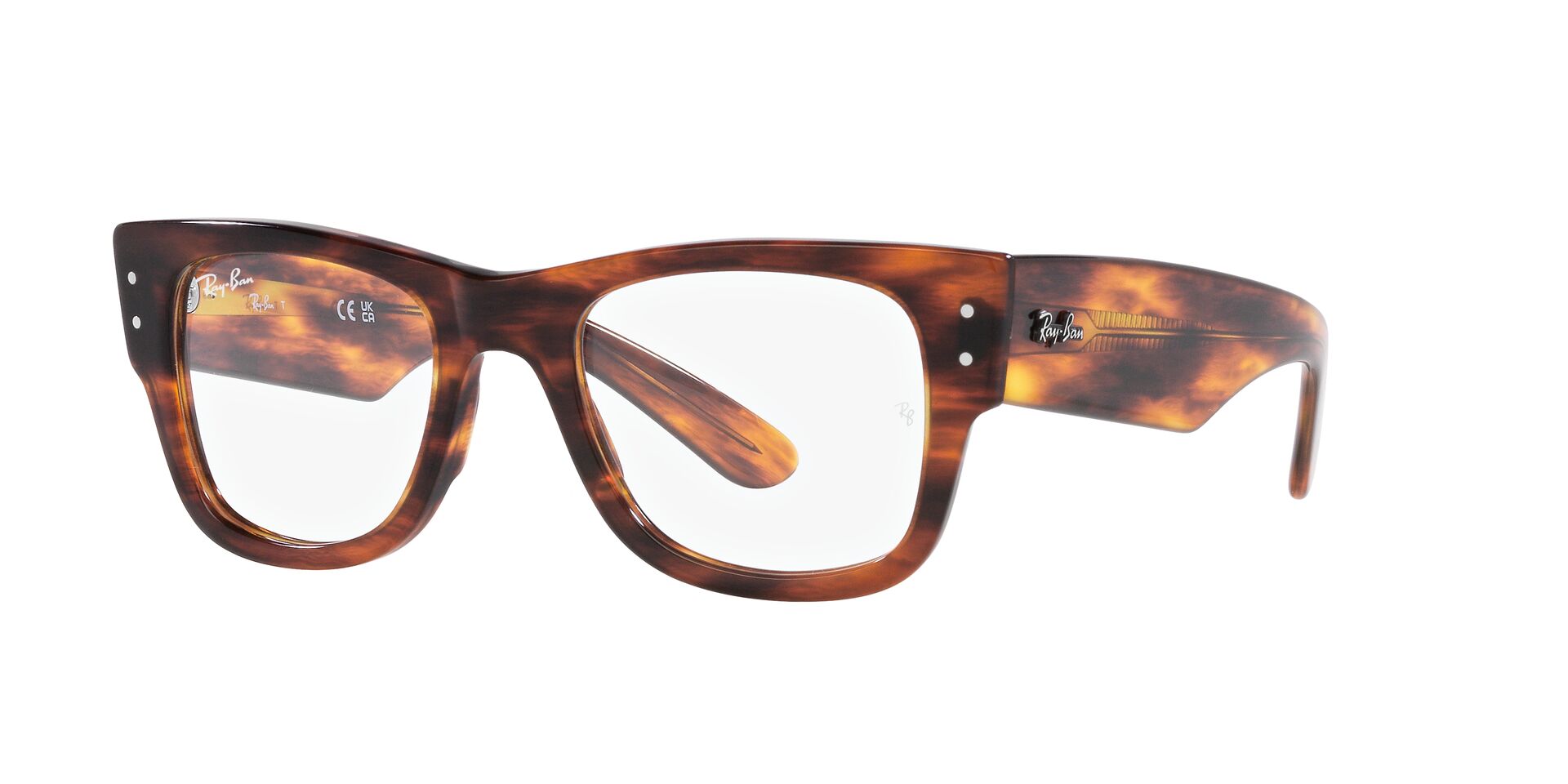 Ray-Ban Mega Wayfarer RB0840V Wayfarer Glasses | Fashion Eyewear UK