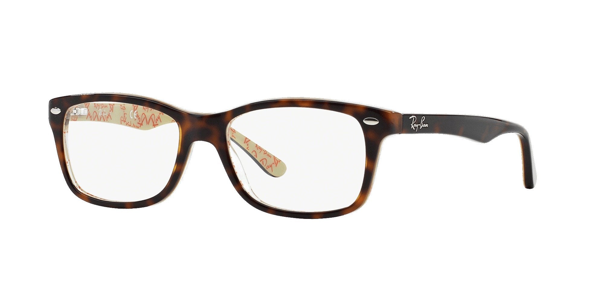 Ray-Ban RB5228 Rectangle Glasses | Fashion Eyewear UK