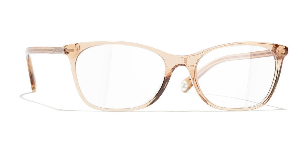 CHANEL 3414 Rectangle Acetate Glasses | Fashion Eyewear US