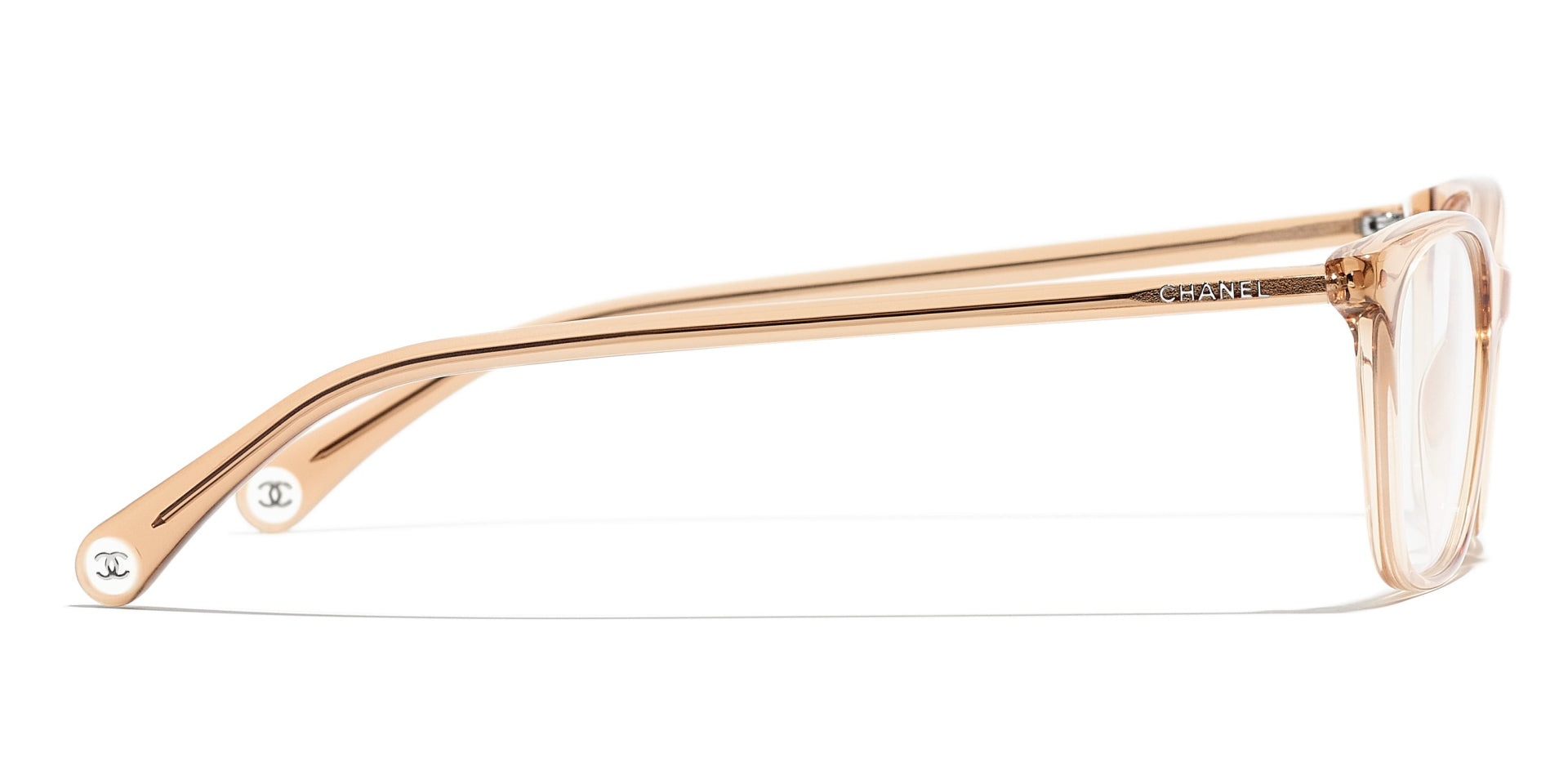 CHANEL 3414 Rectangle Acetate Glasses | Fashion Eyewear US