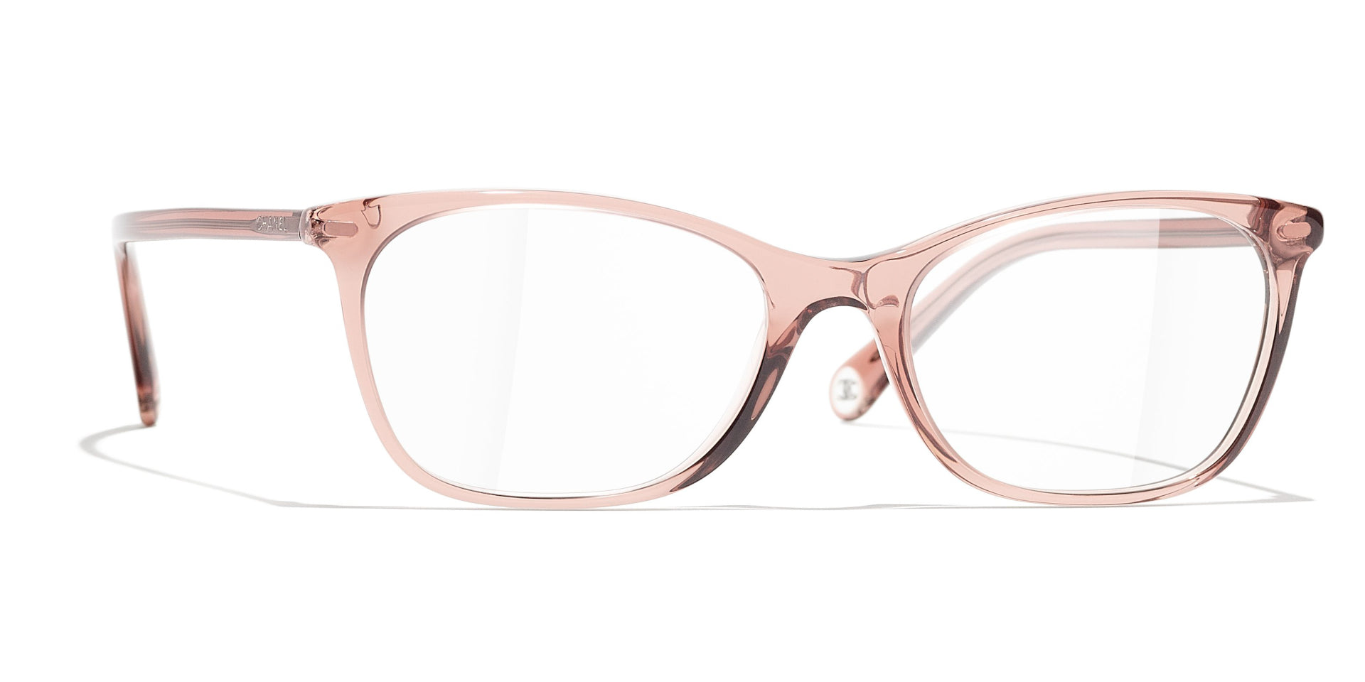 CHANEL 3414 Rectangle Acetate Glasses | Fashion Eyewear US