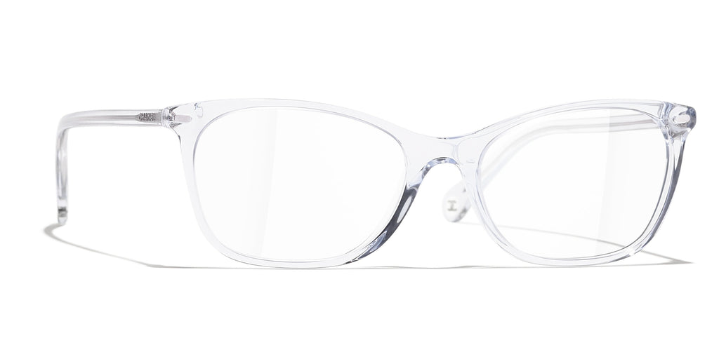 CHANEL 3414 Rectangle Acetate Glasses | Fashion Eyewear US