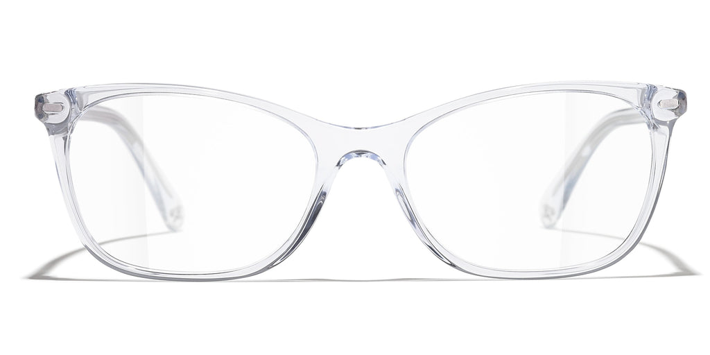 CHANEL 3414 Rectangle Acetate Glasses | Fashion Eyewear US