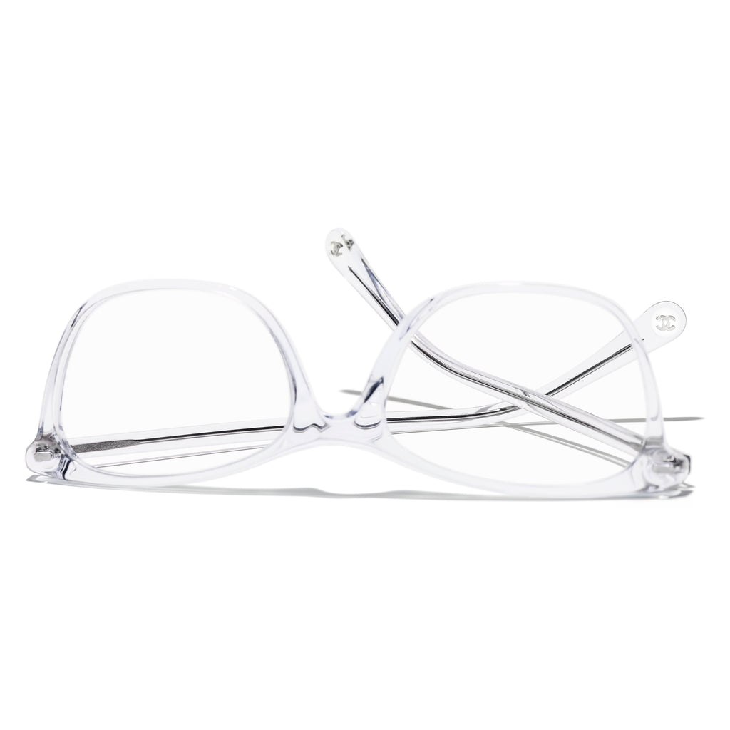 CHANEL 3414 Rectangle Acetate Glasses | Fashion Eyewear US