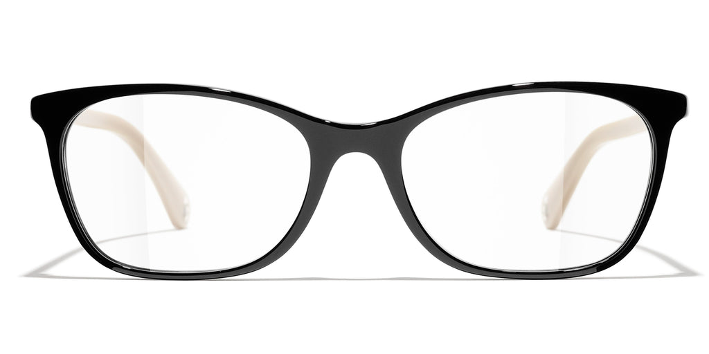 CHANEL 3414 Rectangle Acetate Glasses | Fashion Eyewear US