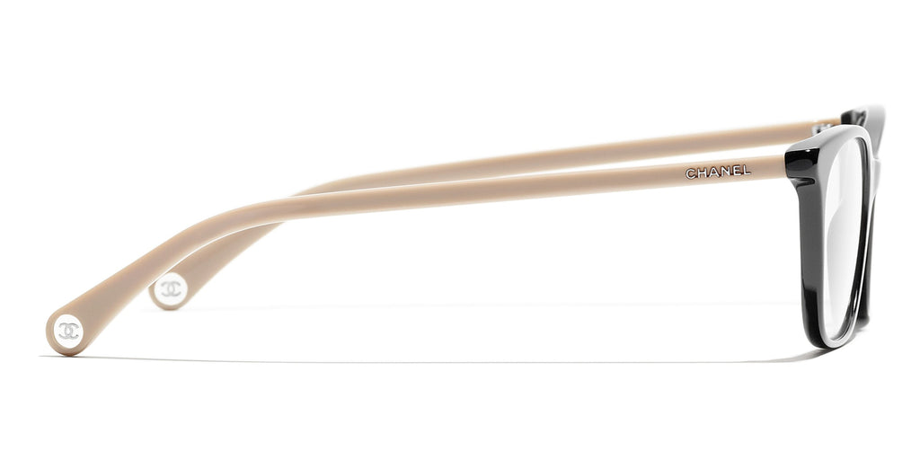 CHANEL 3414 Rectangle Acetate Glasses | Fashion Eyewear US