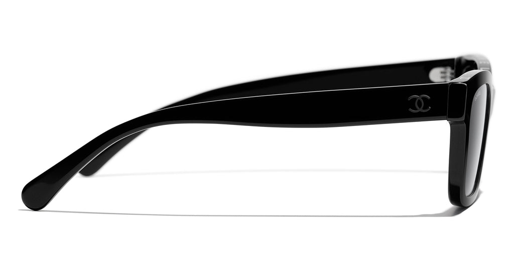 CHANEL 5417 Square Acetate Sunglasses | Fashion Eyewear US