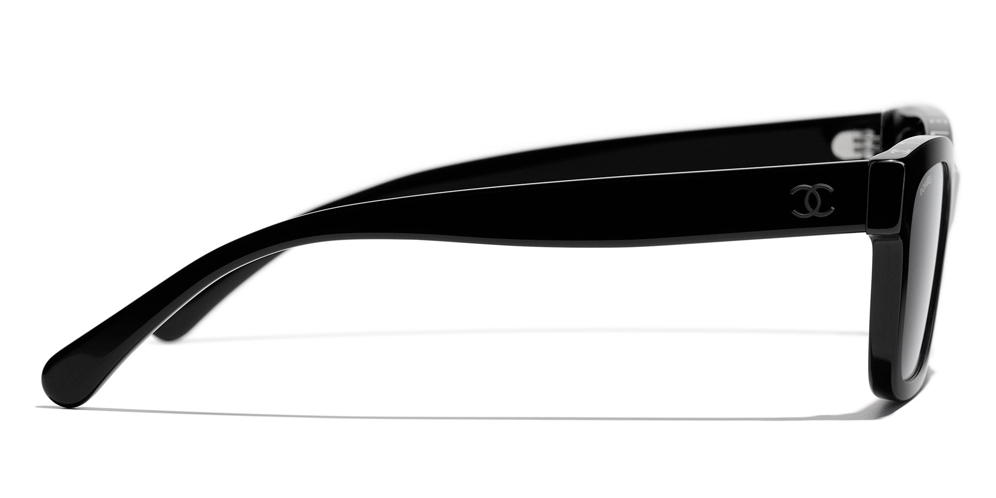 CHANEL 5417 Square Acetate Sunglasses | Fashion Eyewear US