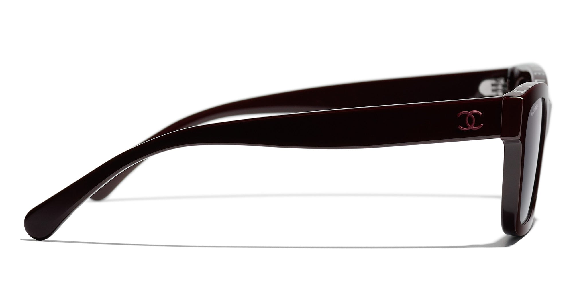 CHANEL 5417 Square Acetate Sunglasses | Fashion Eyewear US