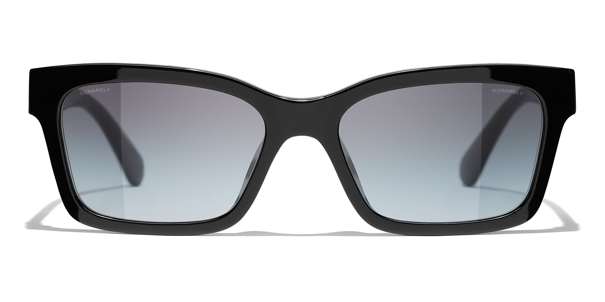 CHANEL 5417 Square Acetate Sunglasses | Fashion Eyewear US