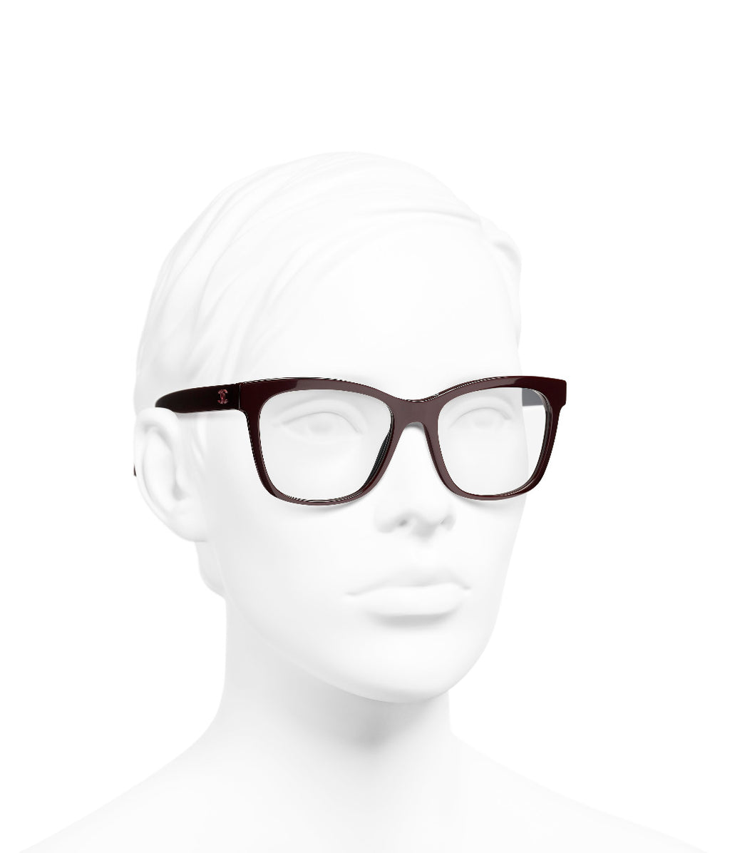 CHANEL 3392 Square Acetate Glasses | Fashion Eyewear US