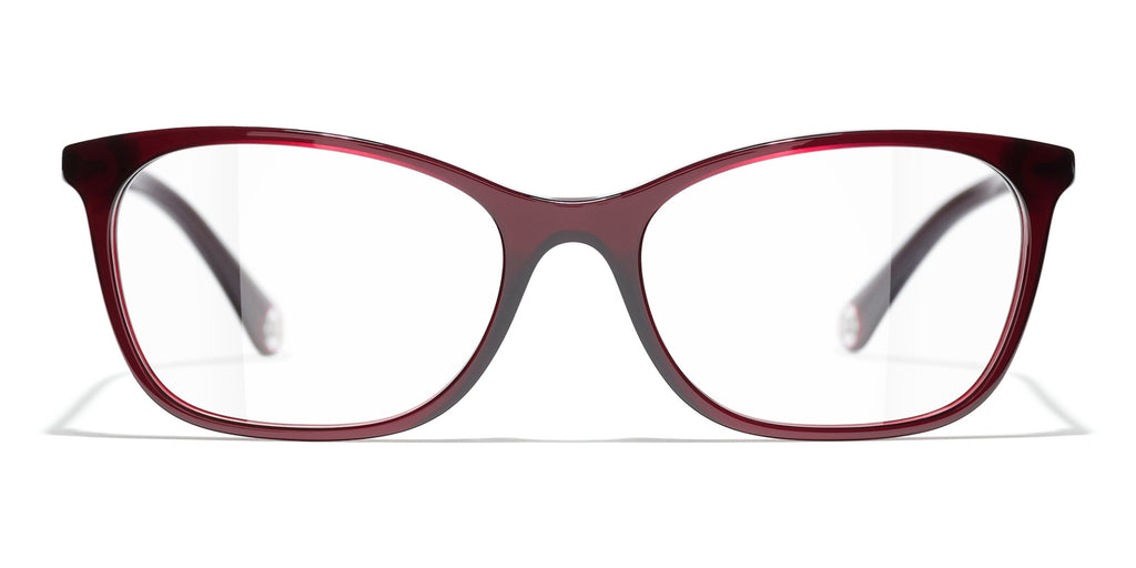 CHANEL 3414 Rectangle Acetate Glasses | Fashion Eyewear US