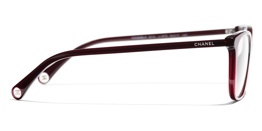 CHANEL 3414 Rectangle Acetate Glasses | Fashion Eyewear US