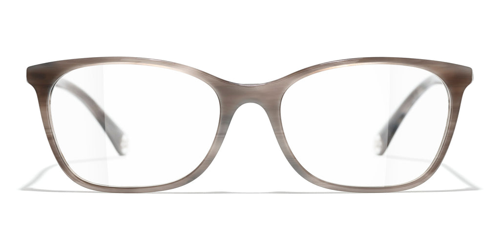CHANEL 3414 Rectangle Acetate Glasses | Fashion Eyewear US
