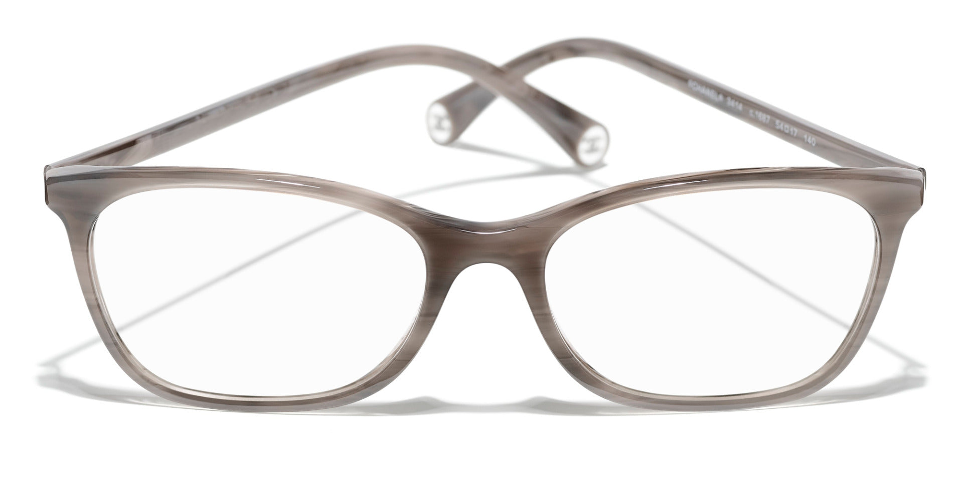 CHANEL 3414 Rectangle Acetate Glasses | Fashion Eyewear US