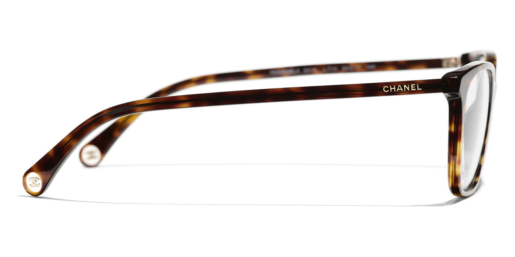 CHANEL 3414 Rectangle Acetate Glasses | Fashion Eyewear US